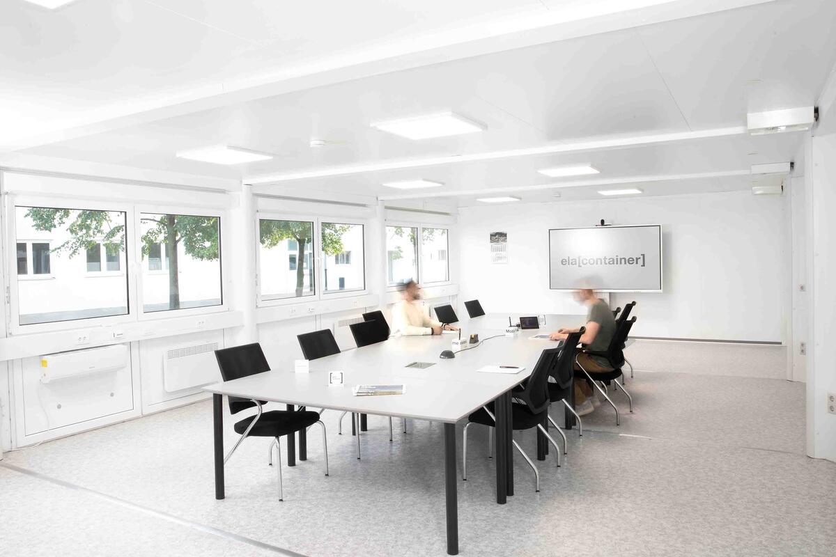 Interim office building for Wieland Electric | ELA Container International