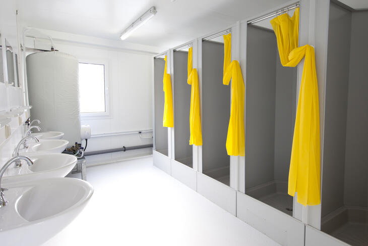 Changing room containers to rent | ELA UK